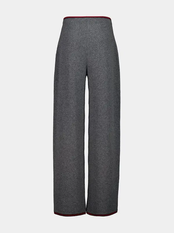 Gucci Wool Straight-leg Trousers