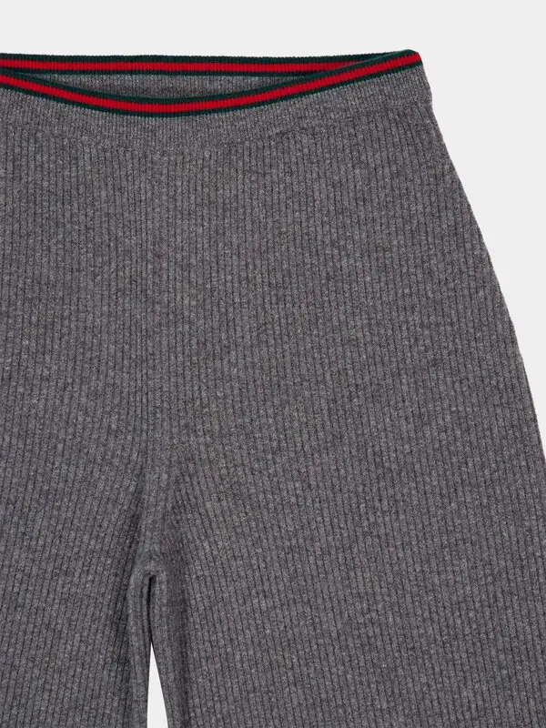 Gucci Wool Straight-leg Trousers