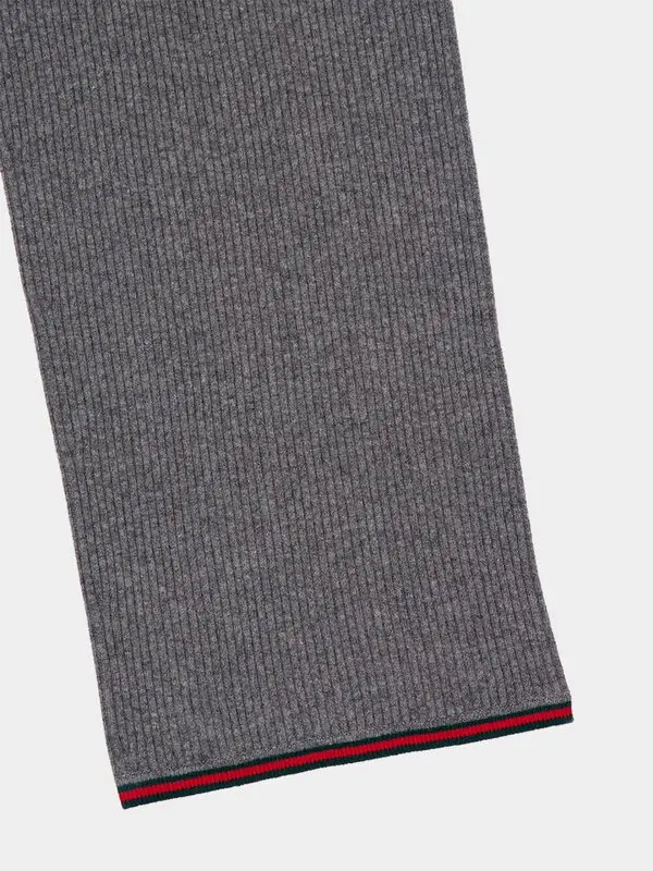Gucci Wool Straight-leg Trousers