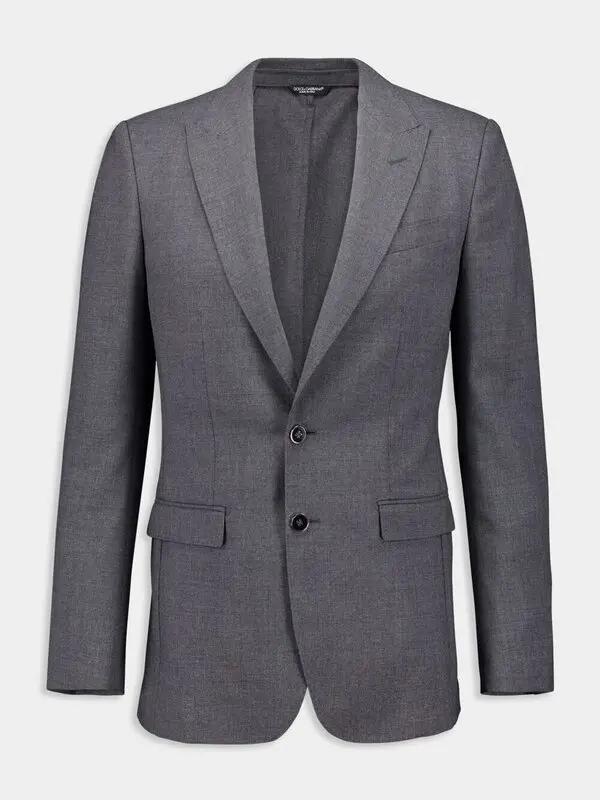 Dolce & Gabbana Single-breasted Wool Taormina Jacket