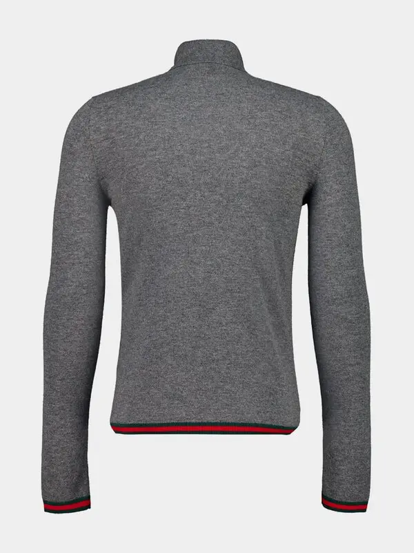 Gucci Cashmere Turtleneck - Grey