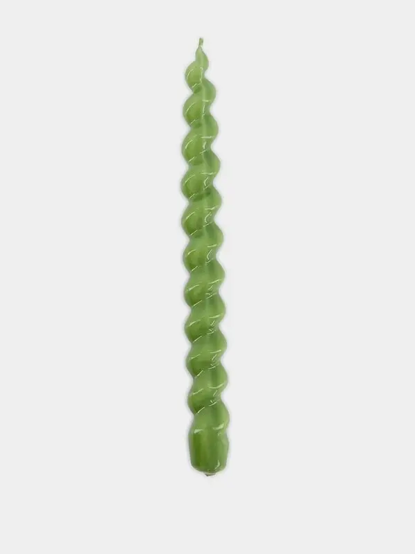 CERABELLA Spiral Candle - Green