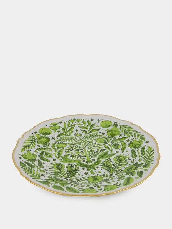 BITOSSI La Tavola Scomposta Platter - Green