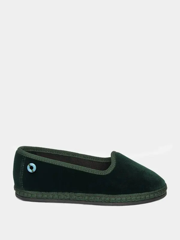 PIEDATERRE Modigliani Bambino Slippers - Green