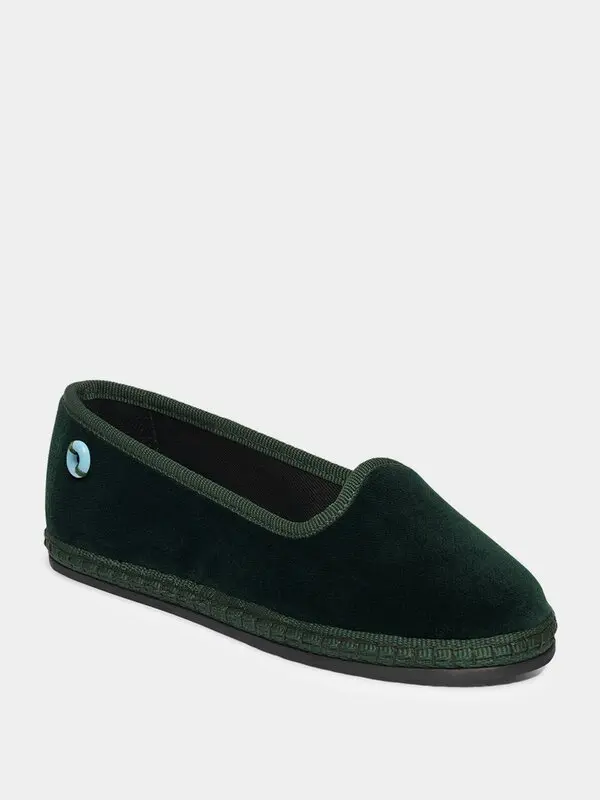 PIEDATERRE Modigliani Bambino Slippers - Green