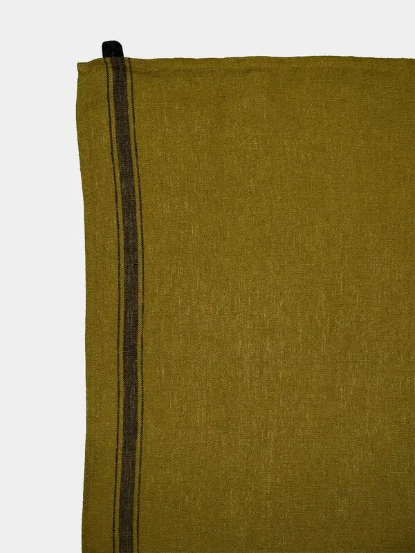 Haomy Olbia Linen Kitchen Towel - Green