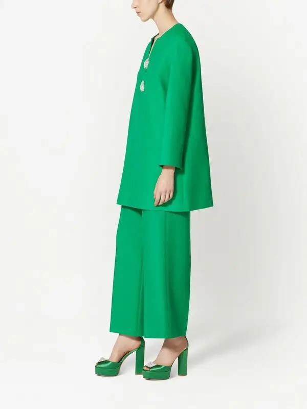 Valentino Garavani Crepe Couture Trousers