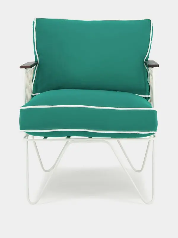 HONORÉ Croisette Armchair - Green