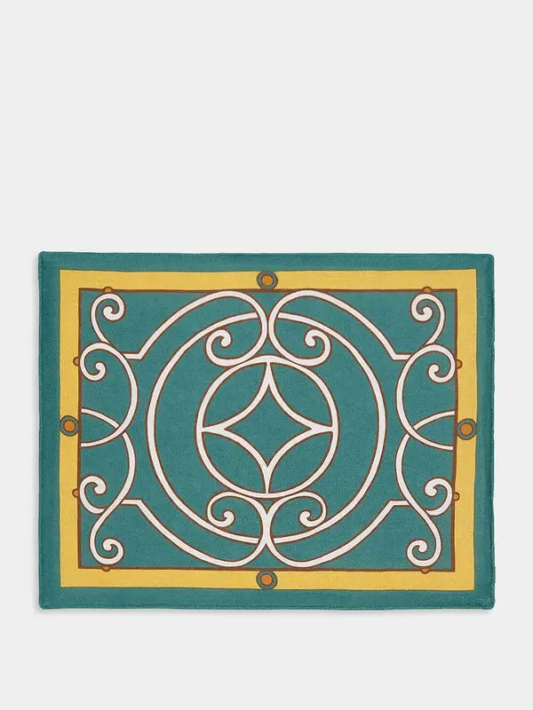 La DoubleJ Set Of 2 Cortile Linen Placemats