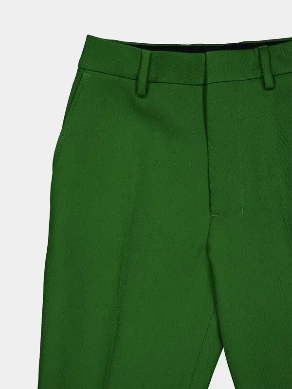 AMI Paris Cigarette Fit Trousers