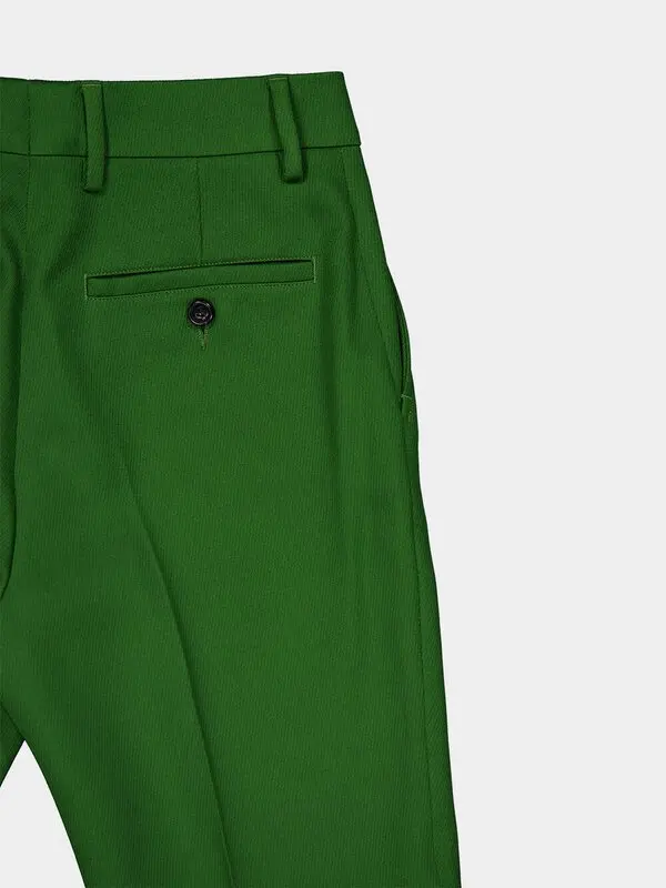 AMI Paris Cigarette Fit Trousers