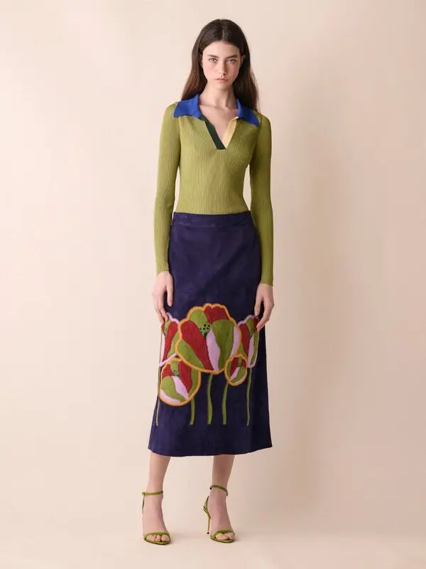 PAULA Long-sleeve Knitted Top