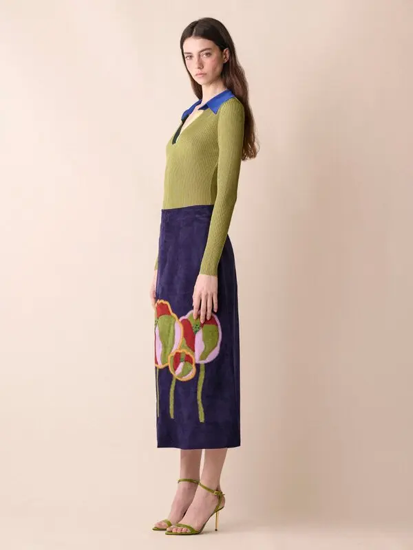 PAULA Long-sleeve Knitted Top