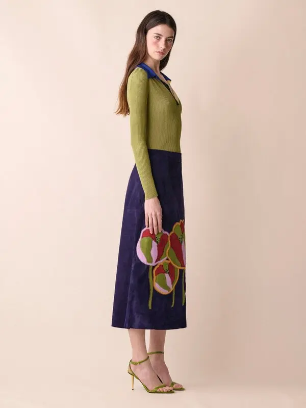 PAULA Long-sleeve Knitted Top