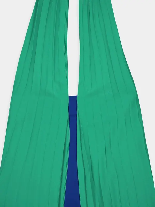 Zeus+dione Rhodes Pleated Halter Neck Dress