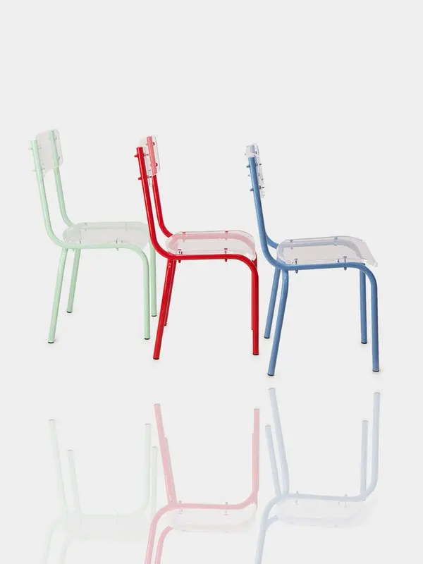 LAURENT BADIER Acrylic Glass Chair