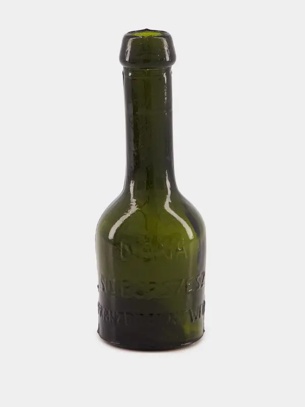 All Origine Olive Miniature Glass Bottle - Green