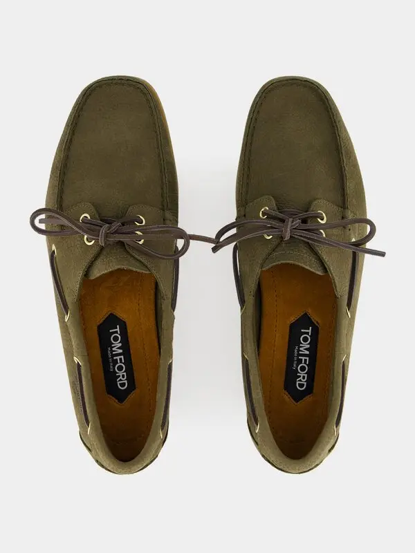 TOM FORD Robin Suede Loafers