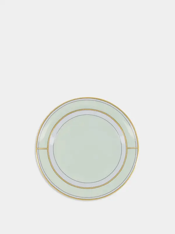 GINORI 1735 Verde Diva Plate - Green