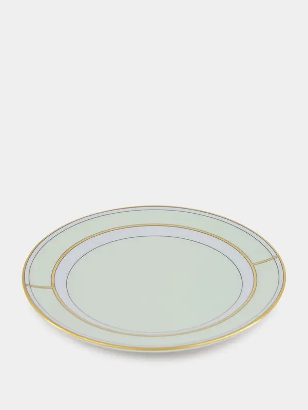 GINORI 1735 Verde Diva Plate - Green