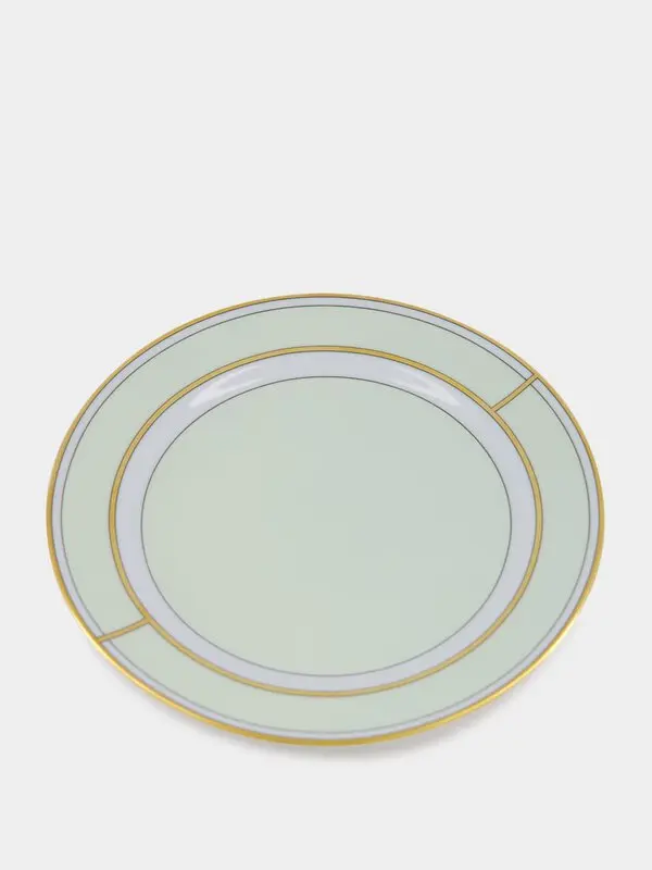 GINORI 1735 Verde Diva Plate - Green