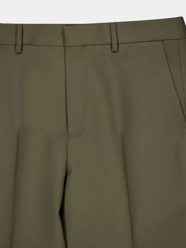 Gucci Wool Gabardine Trousers