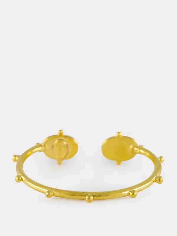 Sylvia Toledano Gold Holis Bracelet With Amethyst - Purple