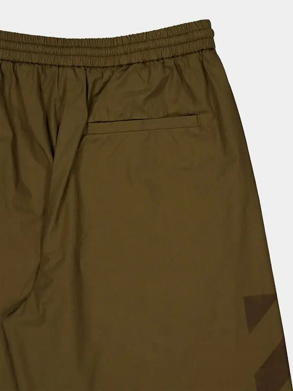 Off-White Army Diag Gd Track Pants - Green