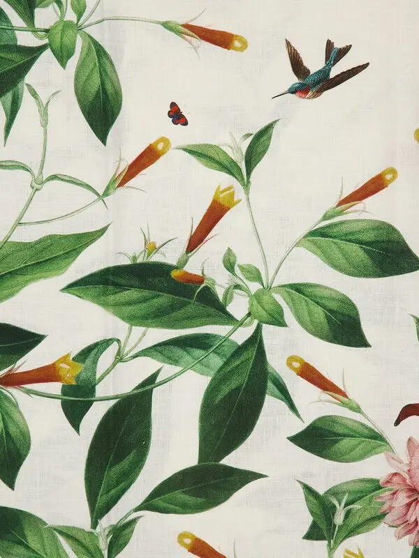 La DoubleJ Bosco Blooms Print Large Tablecloth - Green