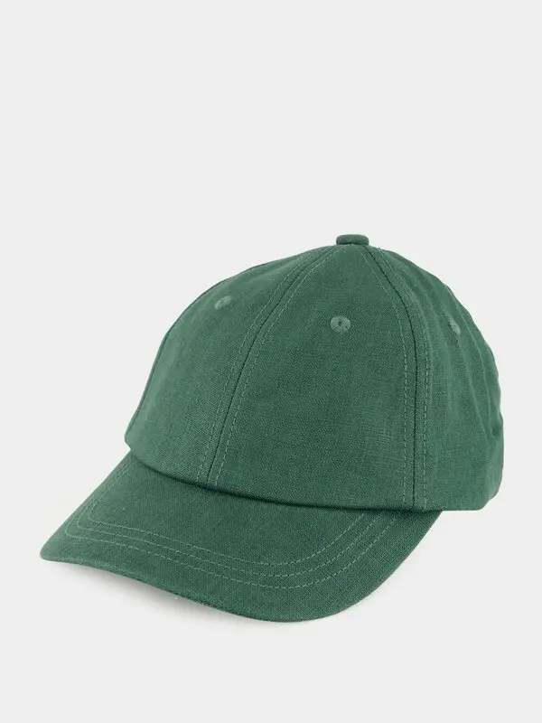 Frescobol Carioca Ever Fernando Linen Cap - Green