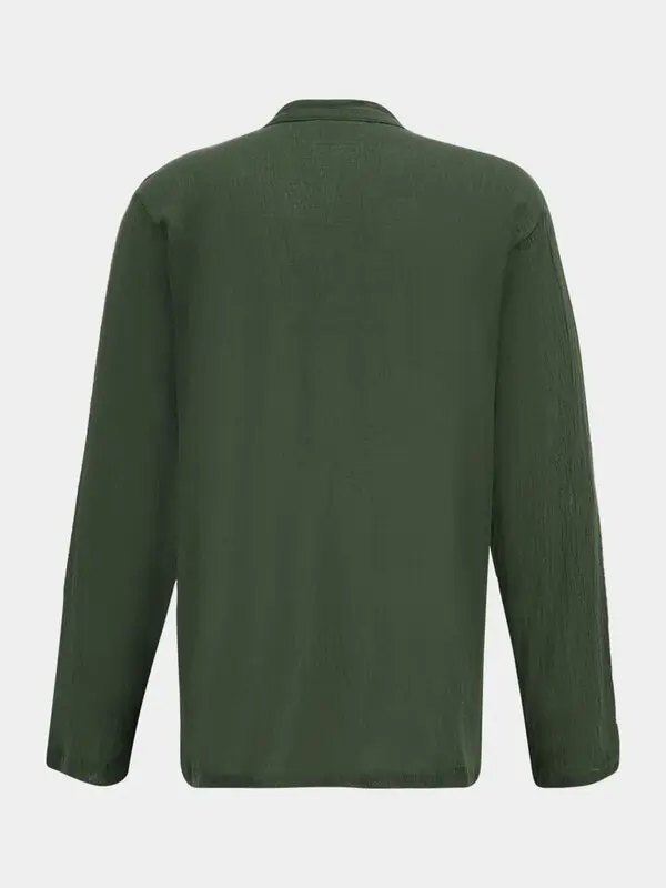 Spiritum Tulum Forest Gauze Cotton Shirt