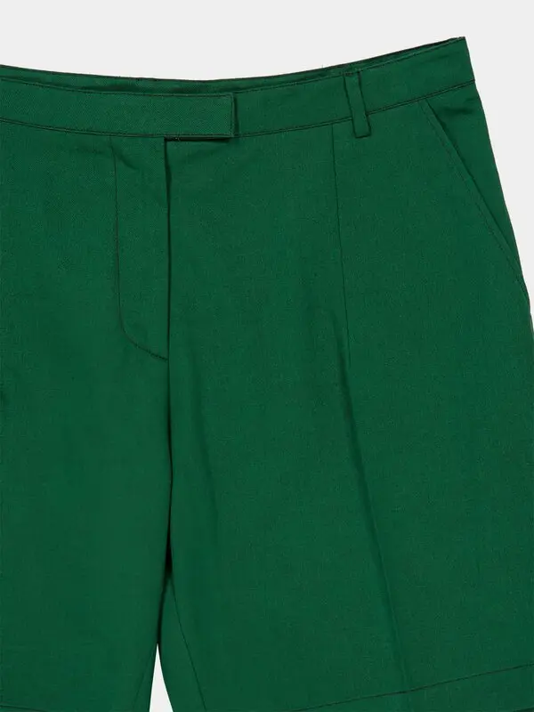 La DoubleJ Cotton Linen Boyfriend Shorts