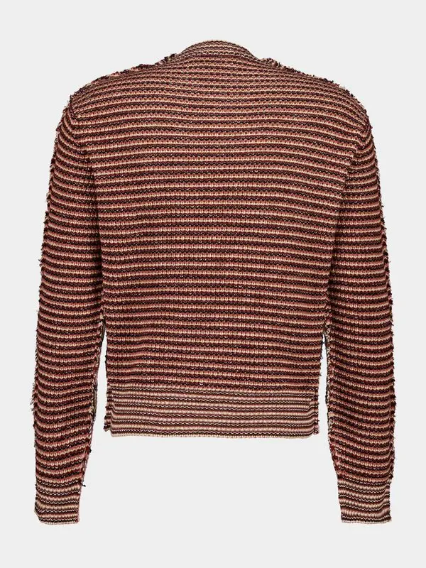 Marni Striped Mohair Wool Crewneck