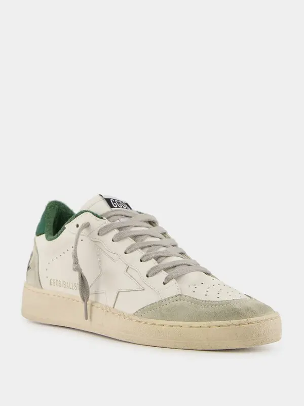 GOLDEN GOOSE Ballstar Sneakers With Matt Heel - White