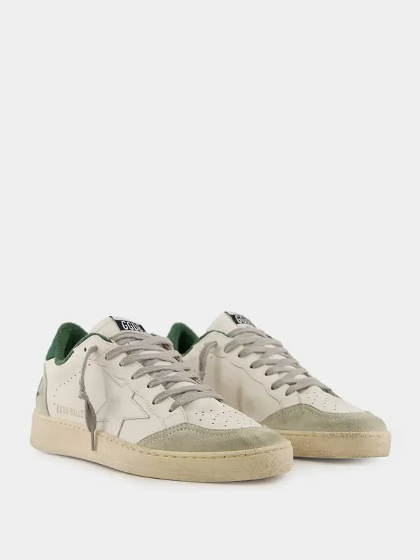 GOLDEN GOOSE Ballstar Sneakers With Matt Heel - White