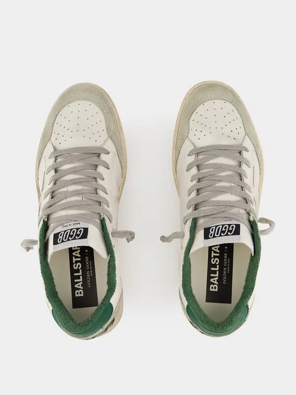 GOLDEN GOOSE Ballstar Sneakers With Matt Heel - White