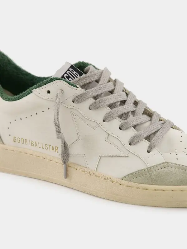 GOLDEN GOOSE Ballstar Sneakers With Matt Heel - White