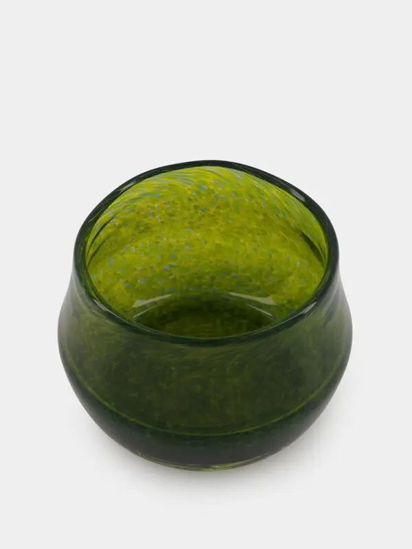HOUSE OF CAPRICORN Handblown Avis Glass Bowl