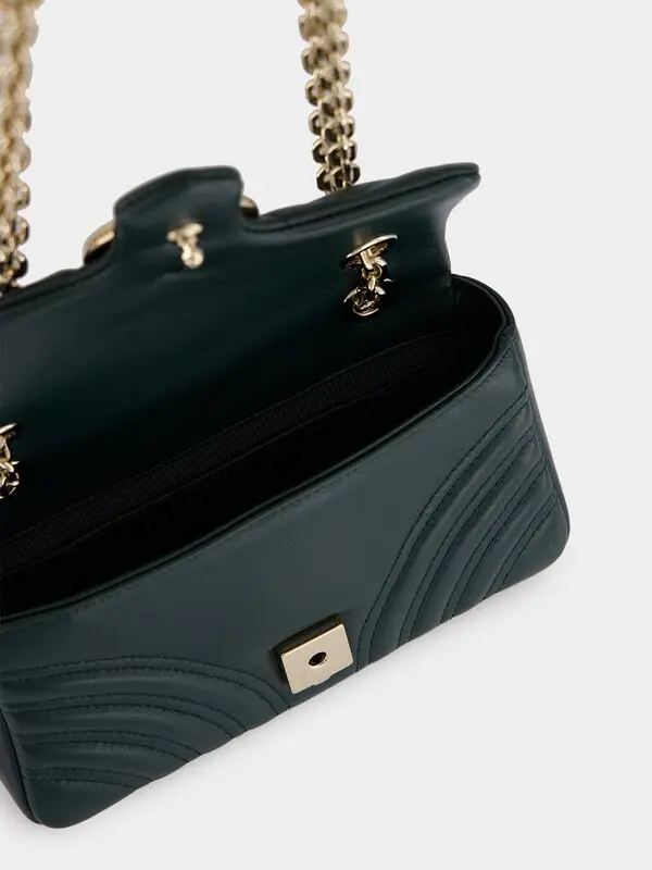 Gucci Gg Marmont Small Shoulder Bag - Green