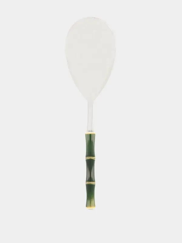 NEVA Bamboo Handle Rice Serving Spoon - Green