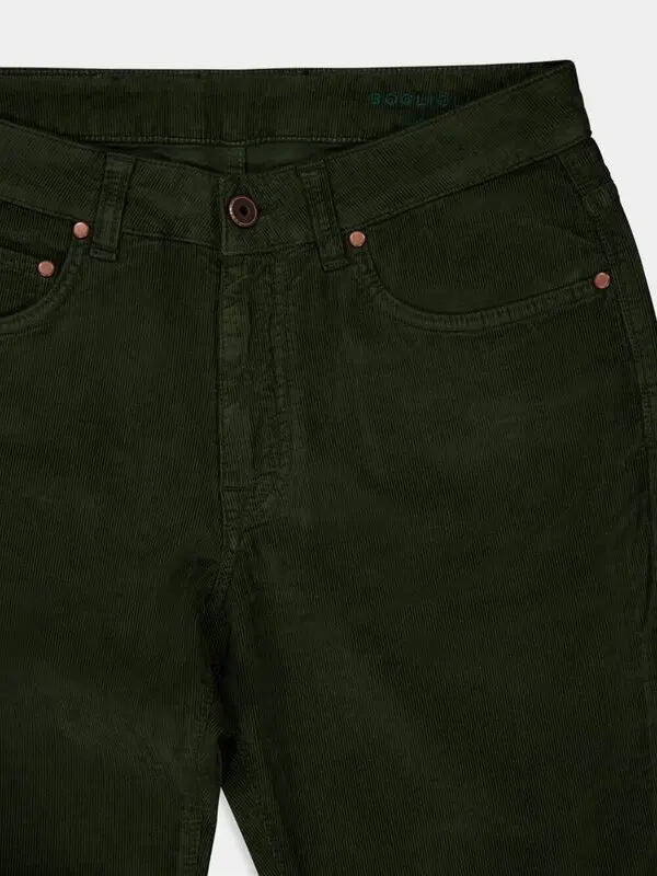 Boglioli Regular Fit Corduroy Trousers