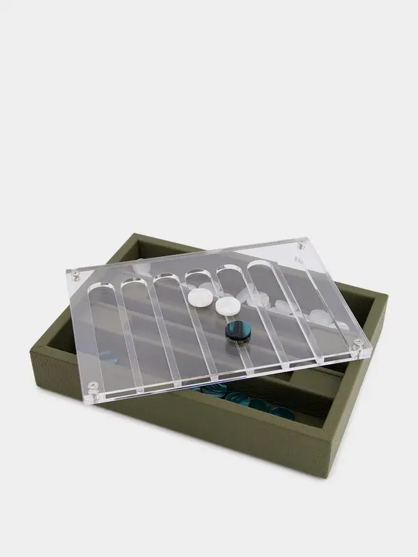 Hector Saxe Paris Leather Connect 4 Game