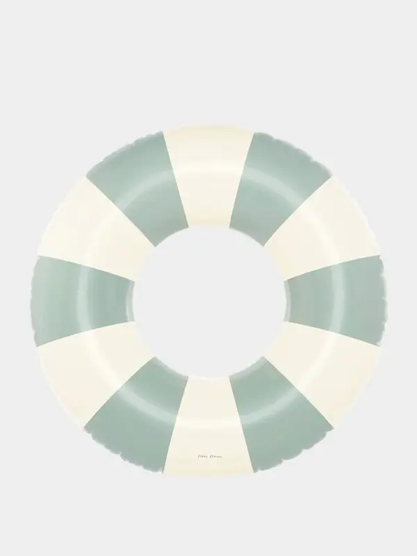 PETITES POMMES Striped Swim Ring - Green