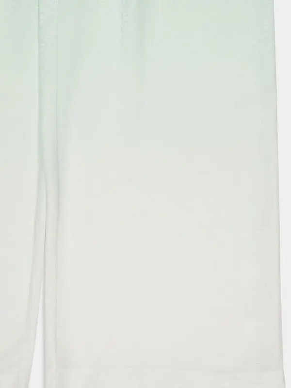 Casablanca Gradient Monogram Jacquard Trousers - Green