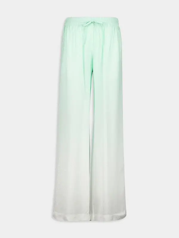 Casablanca Gradient Monogram Jacquard Trousers