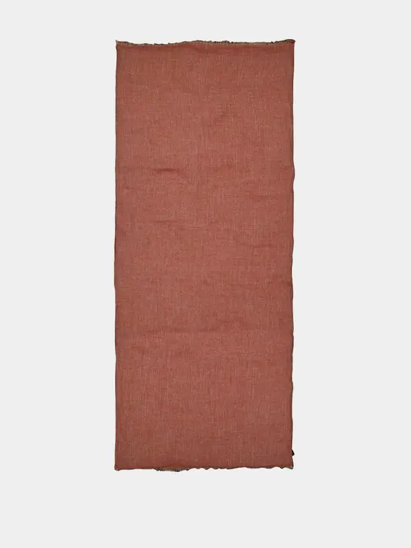 Haomy Brick Bed Roll Cuba In Linen - Orange