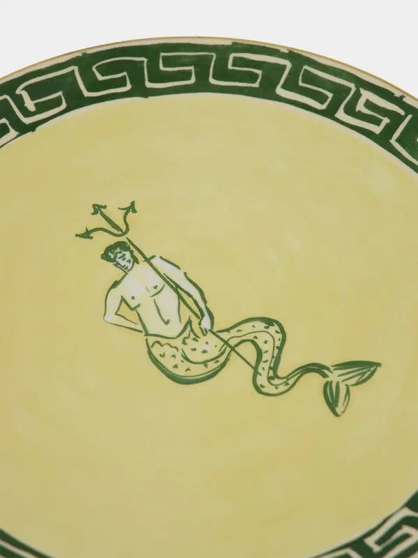 GINORI 1735 Amalfi Lemon Nettuno Centerpiece And Charger Plate