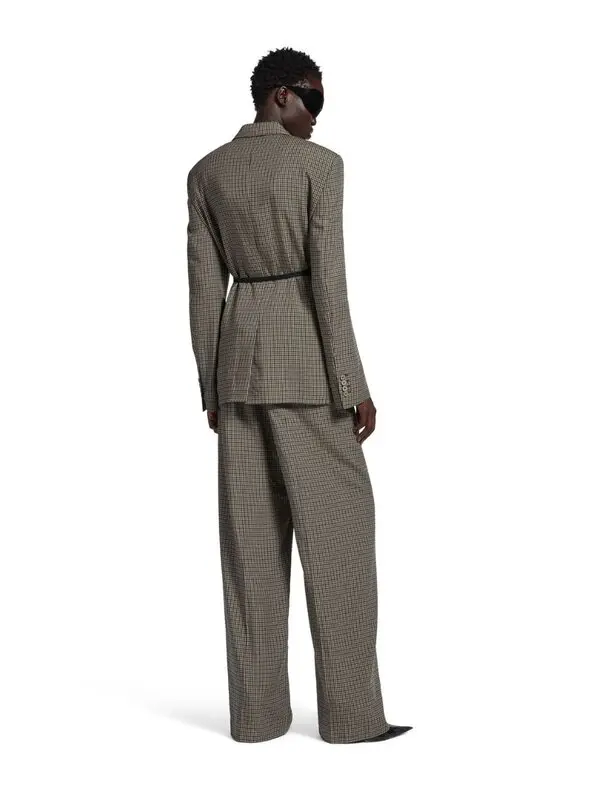 Balenciaga Wrap Tailored Jacket - Green
