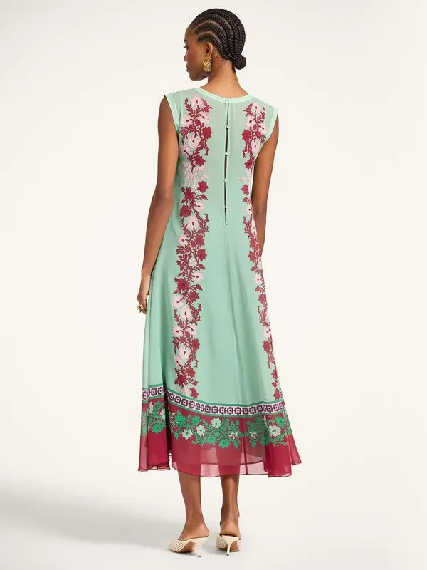 La DoubleJ Regalia Maria Placée Maxi Dress - Multicolour
