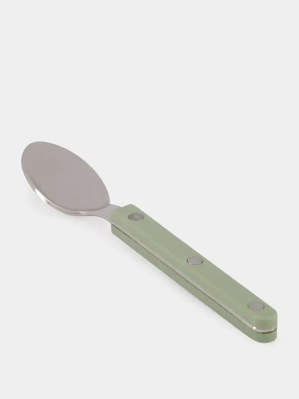 Sabre Paris Bistrot Solid Espresso Spoon - Green